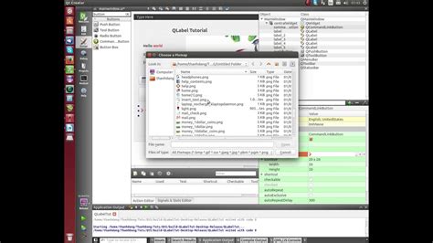 Linux Qt C Bài QPushButton QToolButton QCommandLinkButton YouTube