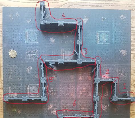 Assembly Diagram Terrain Scenery Bases And Game Tables The