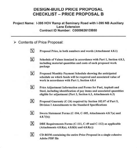 Editable 15 Price Proposal Templates Sample Templates Cost Plus Fixed