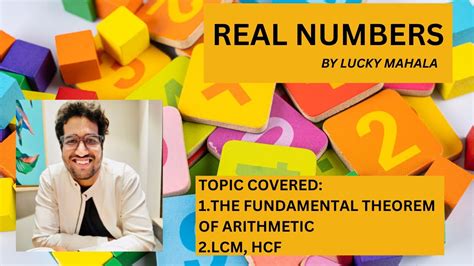 Real Number By Lucky Mahala Part 2 The Fundamental Theorem Of Arithmetic Lcm Hcf Cbse Ssc Cgl