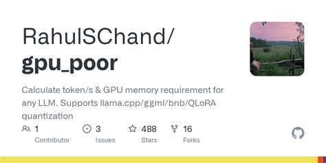 Issues Rahulschand Gpu Poor Github