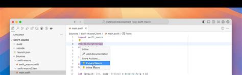 GSoC 2024 Expansion Of Swift Macros In Visual Studio Code Detailed