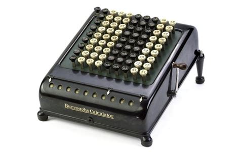 Full Keyboard Burroughs Smithsonian Institution