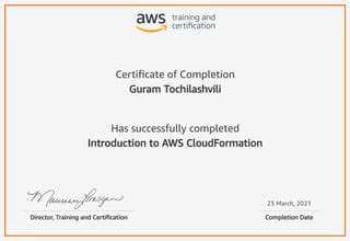 Introduction To AWS CloudFormation PPT