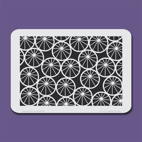js 127 captive circles istencils