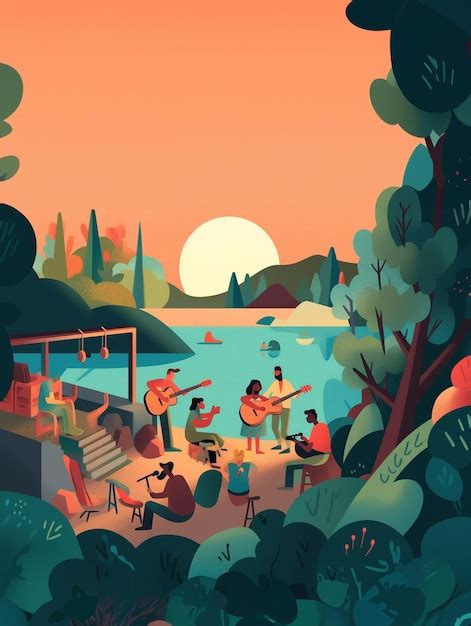 Premium Ai Image International Music Day World Music Day Concept
