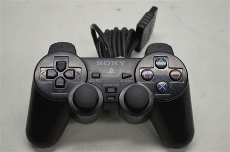 Playstation 2 Controller Back Sony Dualshock 2 Controller Black
