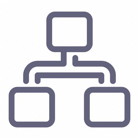 Sitemap Structure Hierarchy Icon Download On Iconfinder