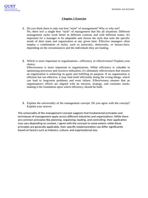 Chapter 1 Exercise Pdf