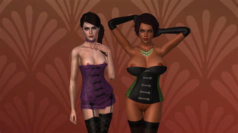 Sims 3 Revealing Gothic Corset Downloads The Sims 3 Loverslab