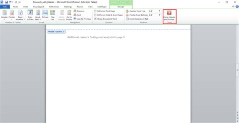How to Remove Header in Word - Tips for All Pages