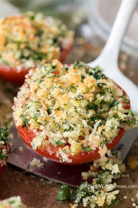 Parmesan Oven Baked Tomatoes