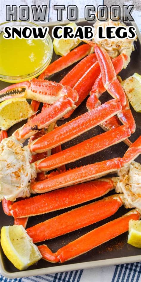 Steamed Snow Crab Legs Artofit