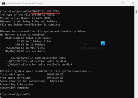 How To Convert FAT To NTFS Without Losing Data In Windows