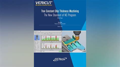 efficient cnc machining requires constant chip thickness today s