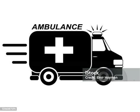 구급차 응급 자동차 벡터 일러스트 리 고 평면 만화 의료 차량 자동 측면 보기 클립아트 0명에 대한 스톡 벡터 아트 및 기타 이미지 0명 간호사 개념 Istock