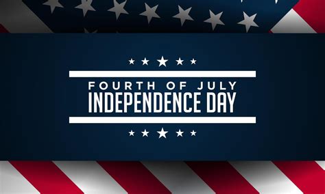 Design Greeting Card For The United States Independence Day 4th Of July