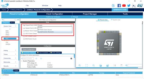 使用cubemx调试stm32l476的pwm功能 stm32l476 pwm csdn博客