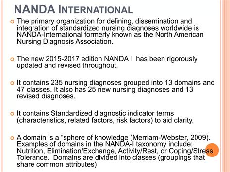 Nursing Process Nanda I Nic And Noc Pptx