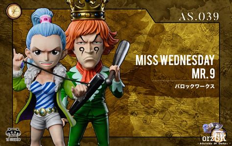Yz Studio One Piece Alabasta Chapter 039 Mr9 And Misswednesday Weiwei