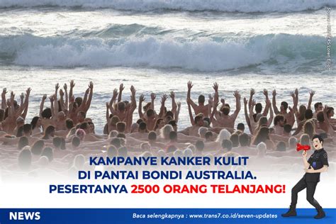 Trans7 Kampanye Kanker Kulit Di Pantai Bondi Australia Pesertanya