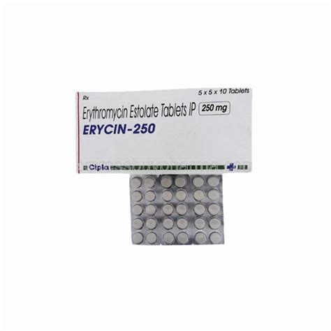 250mg Erycin Erythromycin Tablets At ₹ 300box Eltocin In Nagpur Id 26010167333