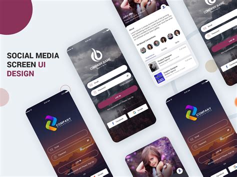 Social Media Ui Kit Psd Free Psd Ui Download