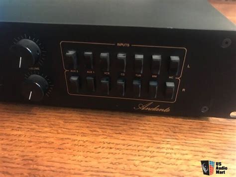 Audire Andante Preamplifier W MC MM Phono Photo US Audio Mart