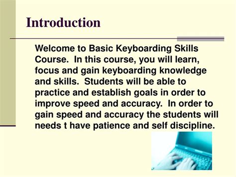 Ppt Basic Keyboarding Skills Powerpoint Presentation Free Download Id 5041794
