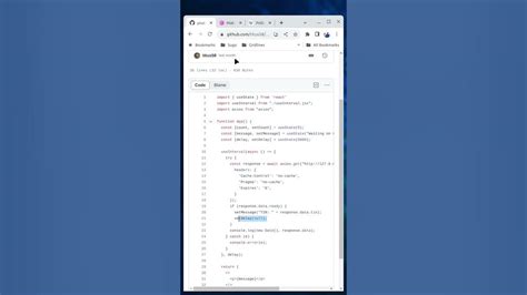 api short polling in react with axios youtube