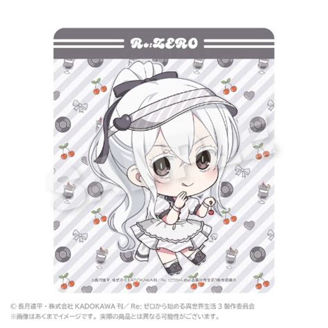 [25년 08월 발매] Re 제로부터 시작하는 이세계 생활 스텔라 노츠 마우스 패드 미니 다이너 Ver 에키드나 리제로 애니 공식 굿즈 ~25 07 06 도키도키굿즈