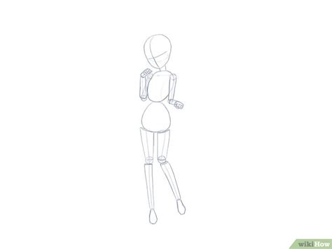 Как нарисовать аниме тело поэтапно для начинающих карандашом