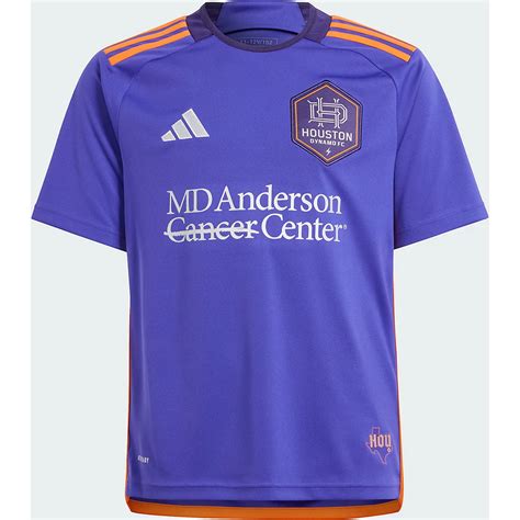 Adidas Youth Houston Dynamo Away Replica 2324 Jersey Academy