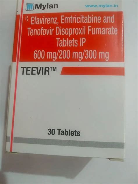 Teevir Tablets At ₹ 1200bottle Tenofovir Tablet In Moradabad Id
