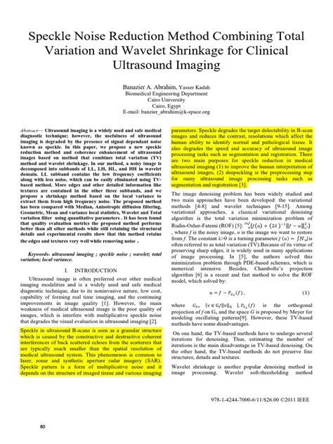 Wavelet Shrinkage Pdf Signal To Noise Ratio Mean Squared Error
