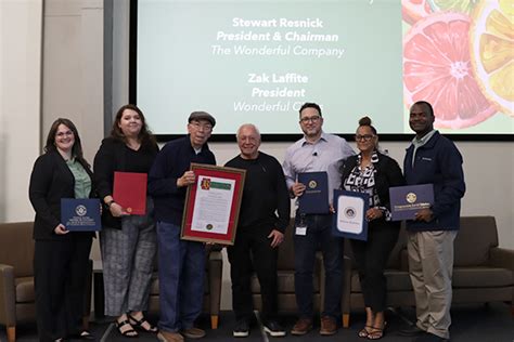 Wonderful Citrus Celebrates 75 Years As A World Leader In Fresh Citrus