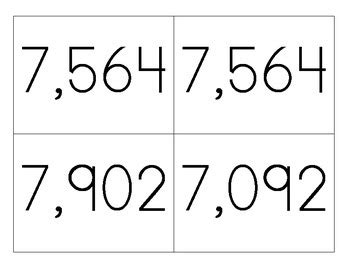 Comparing Numbers Game By Inspired Bilingual Teachers Pay Teachers