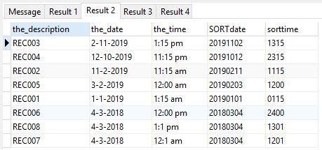 Android How Do I Sort My Sqlite Table According To Date And Time Stack Overflow