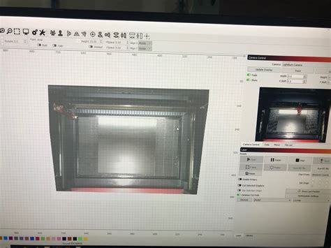Camera Overlay Does Not Cover Work Area Cameras Lightburn Software Forum