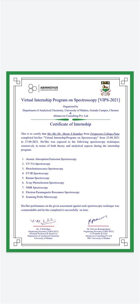 Shruti Shankar Kumbar On Linkedin Im Glad To Attend The Virtual