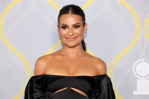 Lea Michele Debuts New Bangs With Some Help From Taylor Swift Glamour