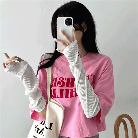 어나더뷰 살안타템 라벨 플리츠 핸드워머 핑거홀 팔토시 쿨토시 손등토시 레이어드 여름 자외선차단 야외 운전 골프 No2016