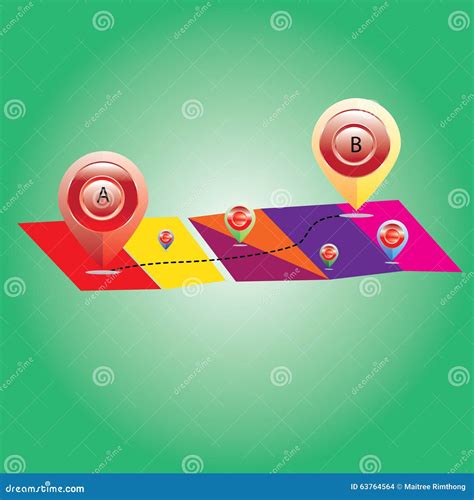 Map Icon Process Of Creating Stock Illustration Illustration Of Knowledge Graphic