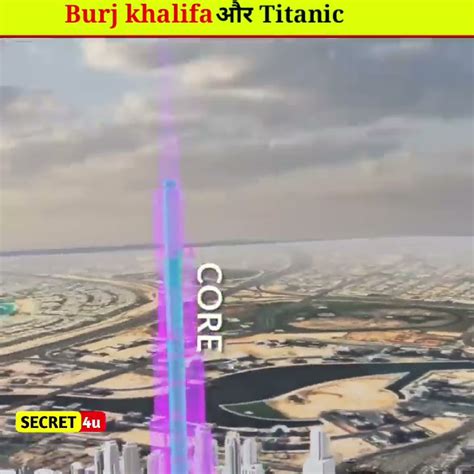 Titanic की तरह Burj Khalifa गिर सकता है। Shorts Youtube