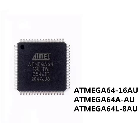 ATMEGA64 16AU ATMEGA64A AU ATMEGA64L 8AU ATMEGA64 ATMEGA64A ATMEGA64L ATMEGA IC MCU Chip TQFP 64