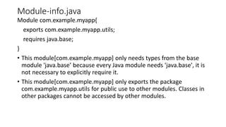 Java Platform Module System PPT
