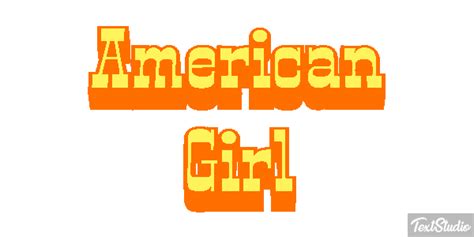 American Girl Brand Animated  Logo Designs