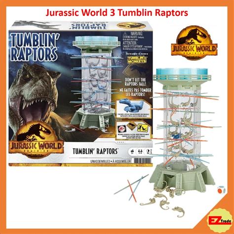Mattel Jurassic World 3 Dominion Tumblin Raptors Dominion Gwp20