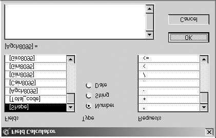 The Field Calculator Box Download Scientific Diagram