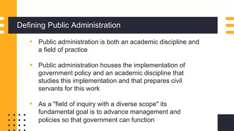 What is Public Administration? | PPTX | Business | Business and Finance